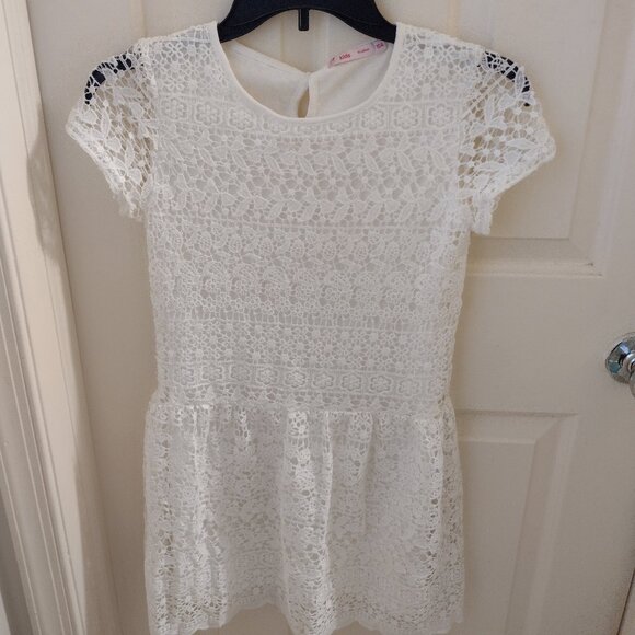 Gemo Kids | Dresses | Girls Laceeyelet Dress Gemo Kids | Poshmark